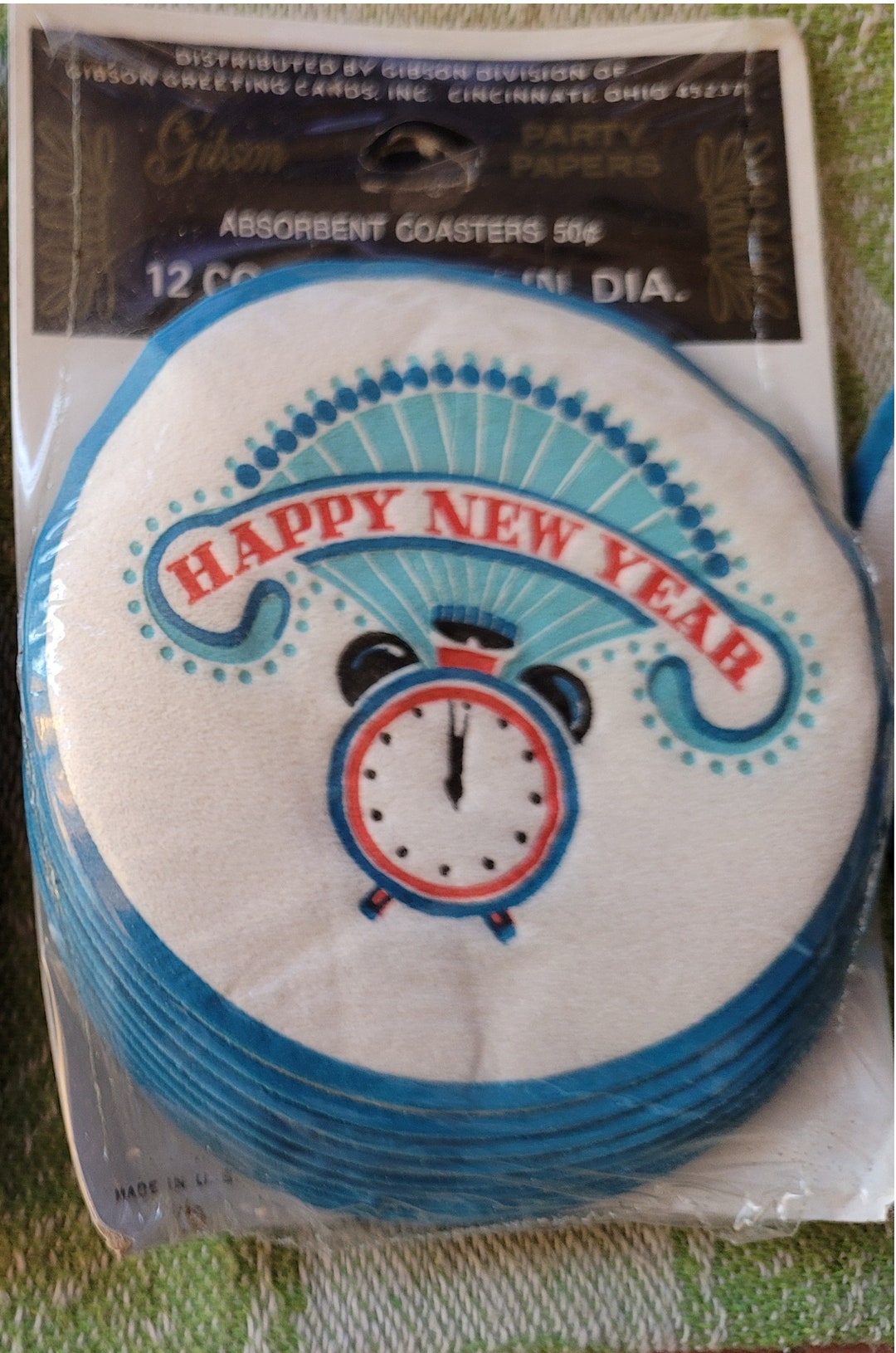 Vintage New Year Party Coasters - Package of 12 Dozen Coasters - Etsy