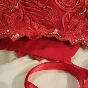 Custom Coif: Beaded or Appliqued Custom Coif, Your Choice of Fabric ...