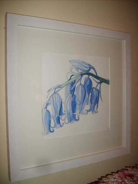 Bluebells,bluebells Watercolor,bluebells Watercolour, Bluebells ...