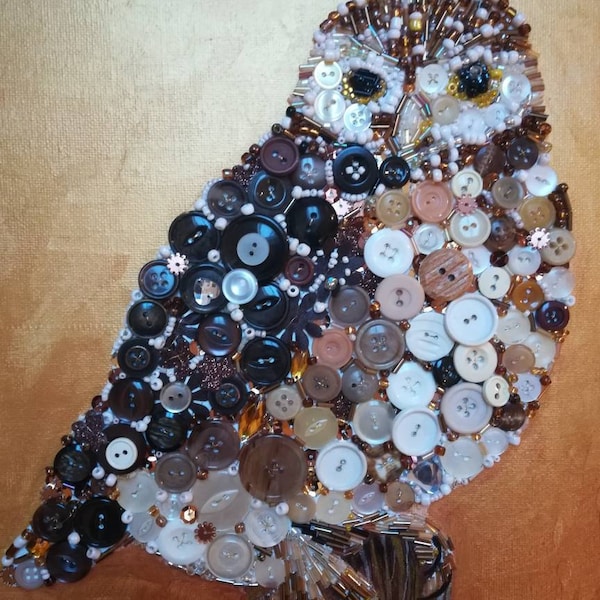 Button Mosaic - Etsy