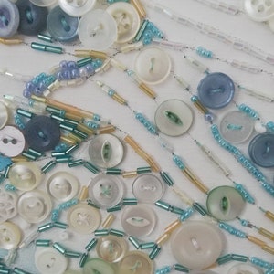 Swan Painting, Recycled Button Art,button Painting,button Swan Art,swan ...