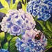 Blue Hydrangeas Watercolour Paintinghydrangeas - Etsy
