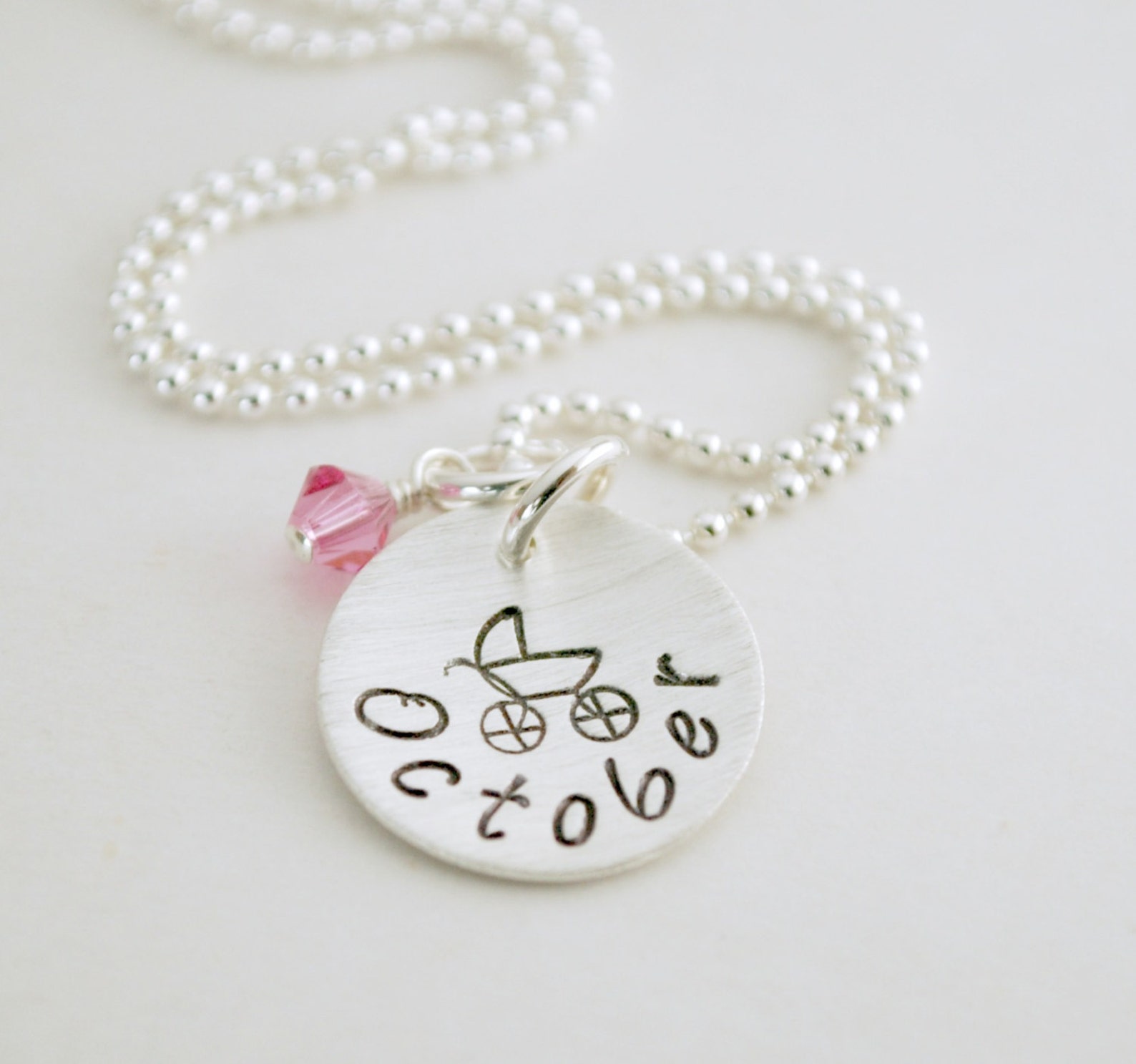 Pregnancy Necklace Mom to Be Necklace Announce Pregnancy | Etsy