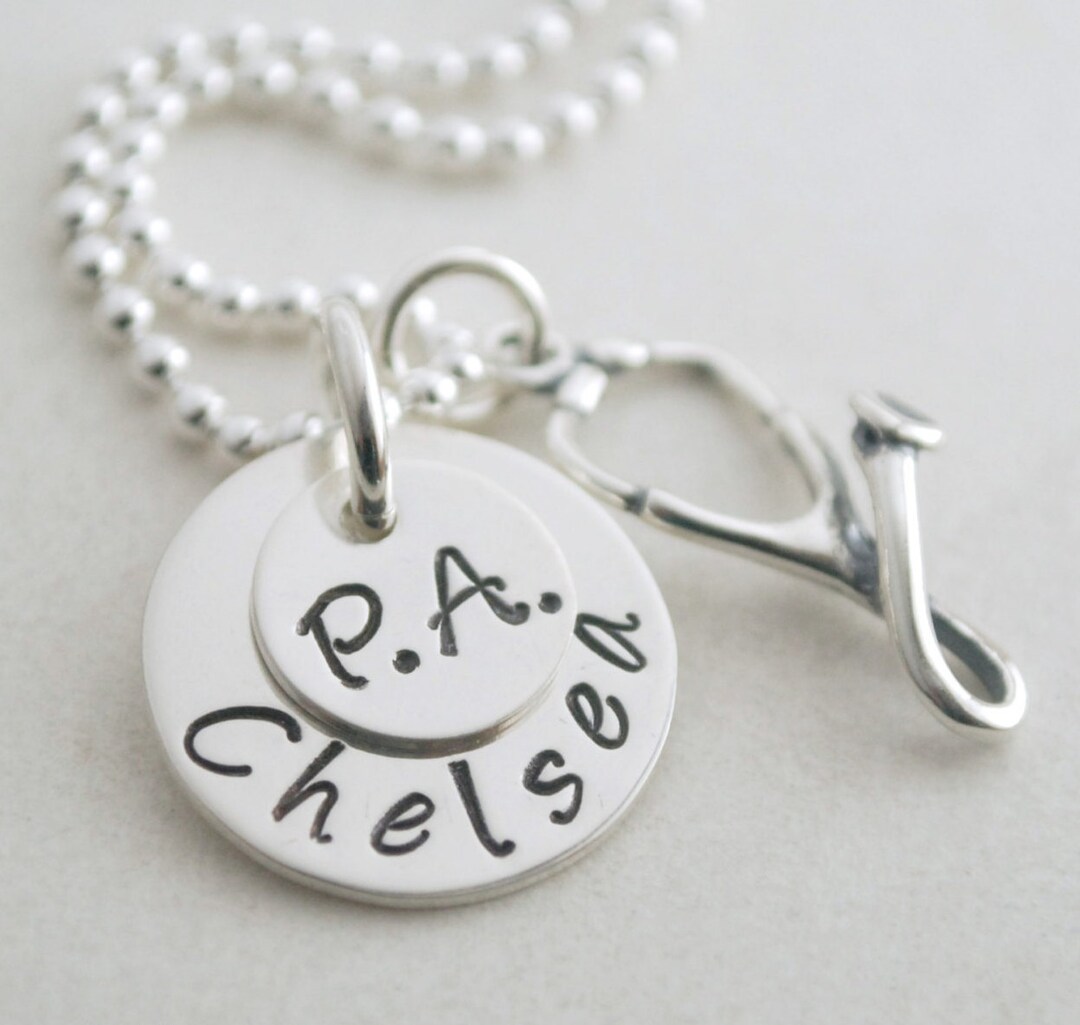 PA Gift - Physicians Assistant Necklace Graduation Gift - RN Custom ...