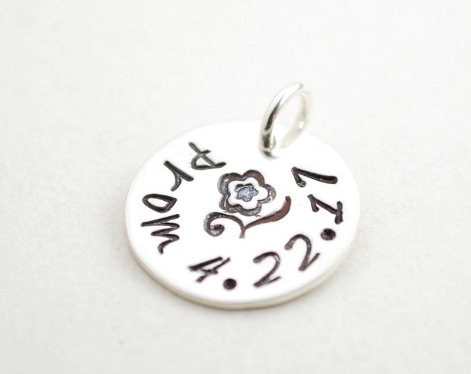 Promposal Custom Date Prom Charm Pendant for Girlfriend Date - Hand ...