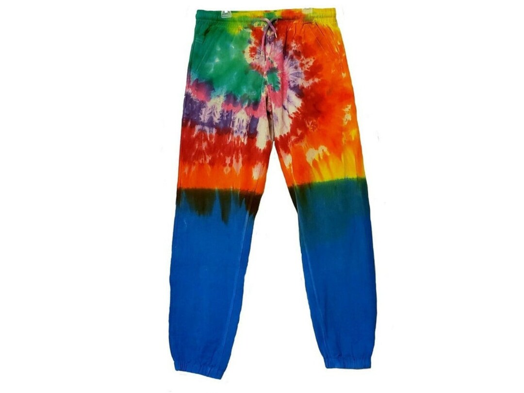 Rainbow Ombre Joggers - Etsy
