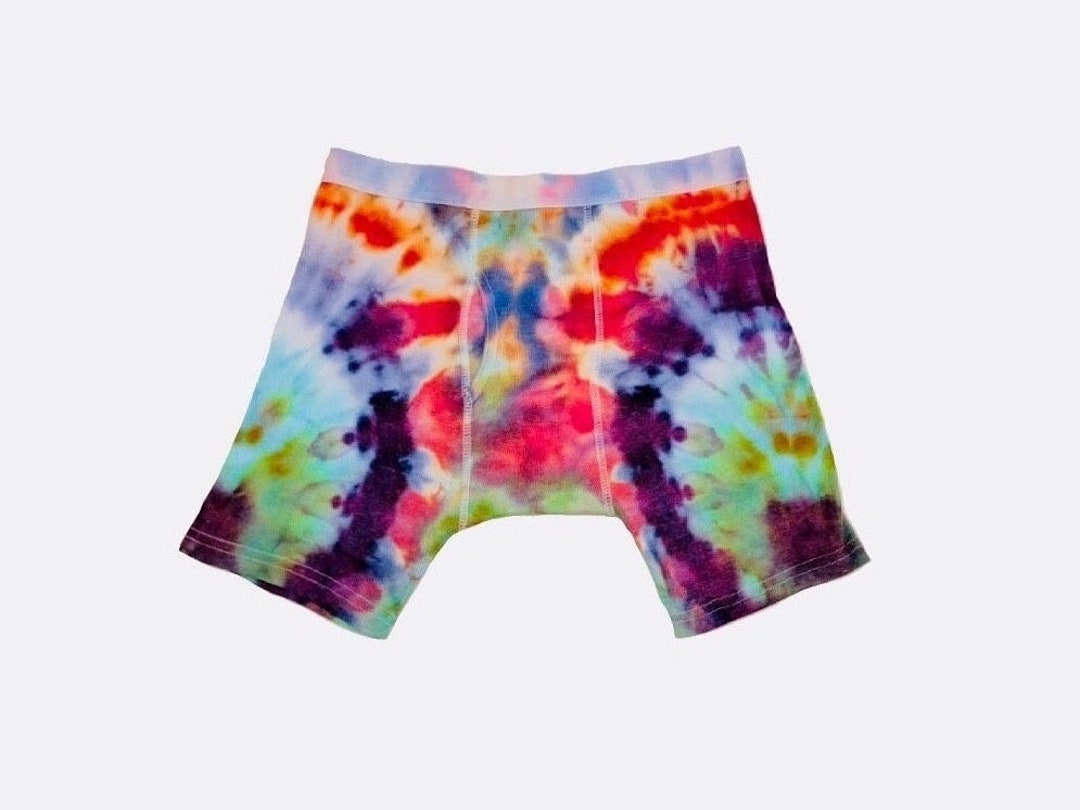 Tie Dye Boxers - Etsy