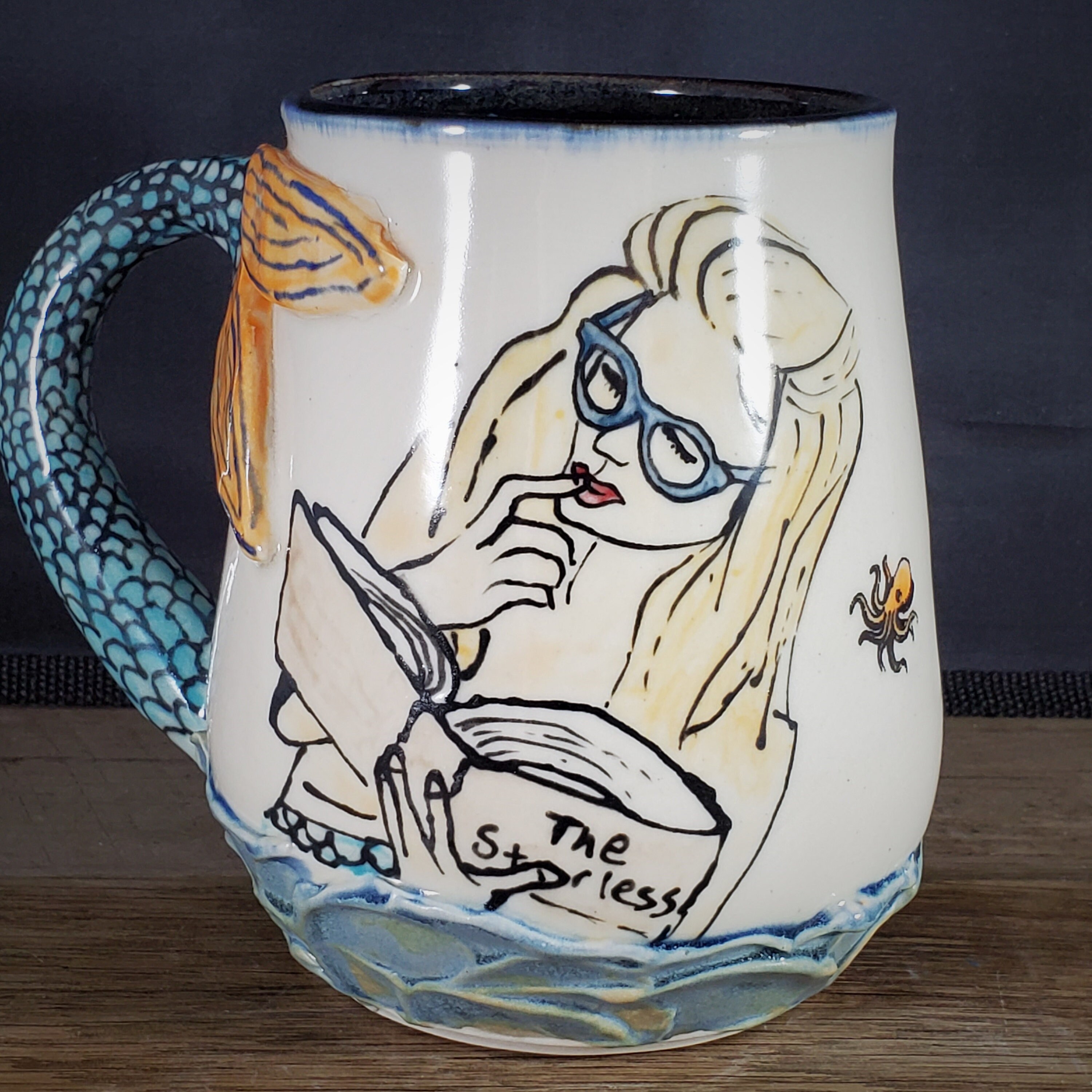 Mermaid mug - large mug