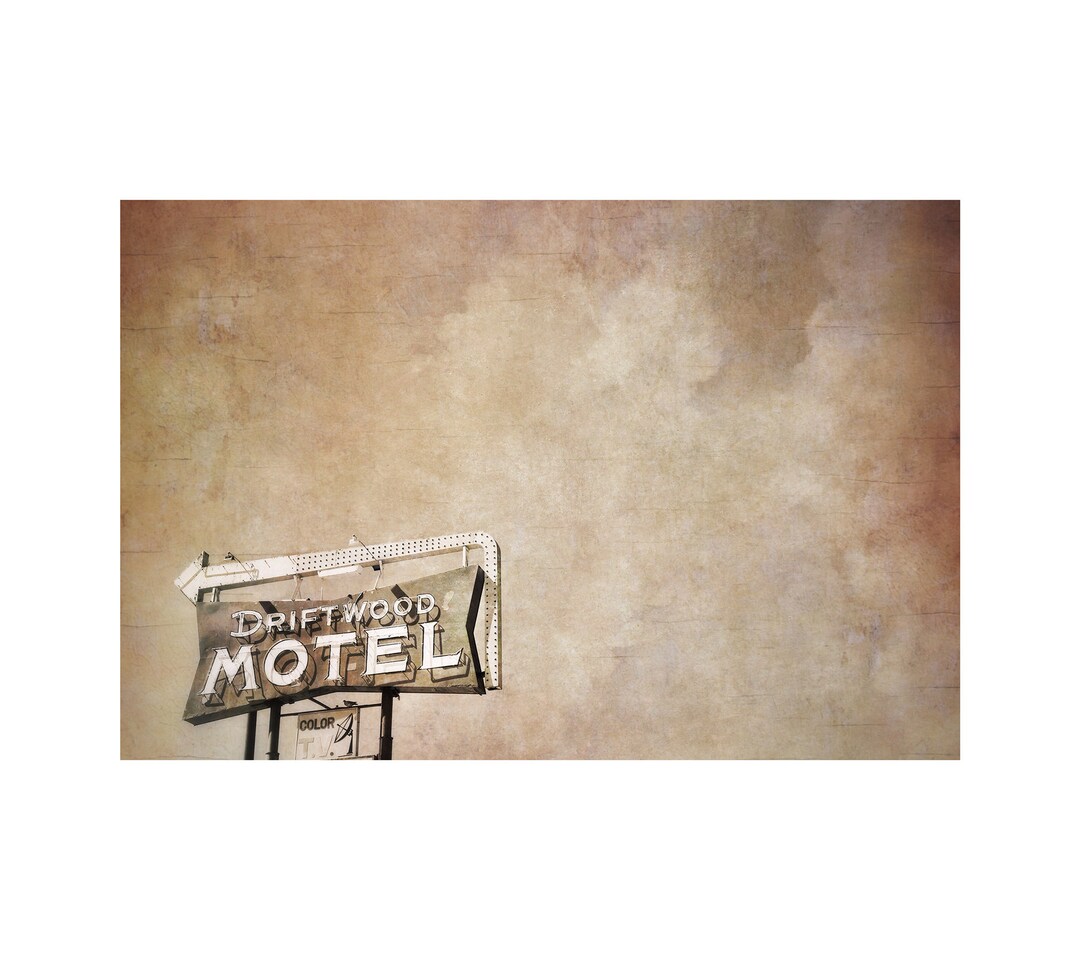 Mid-century Neon Sign Photo, Motel Sign, Retro Decor, Road Trip, Colfax ...