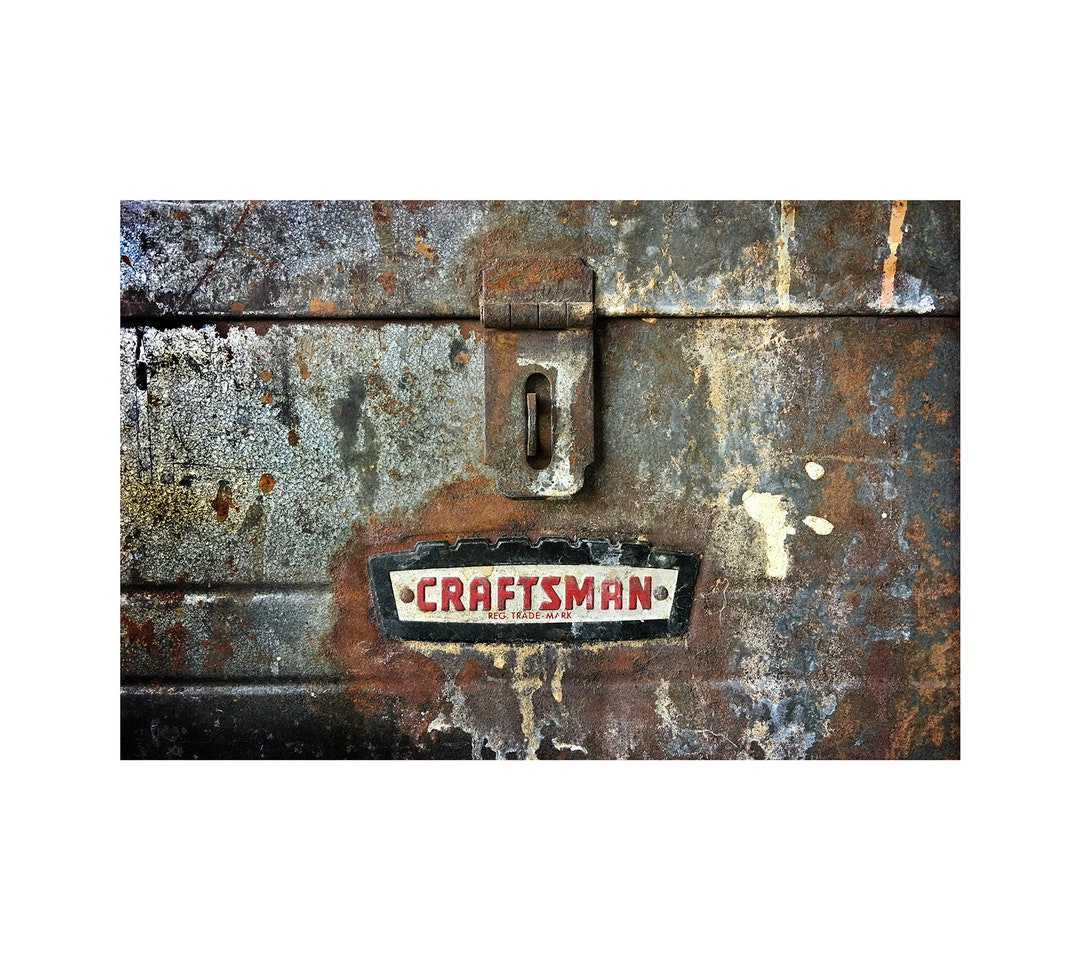 Toolbox Photo, Craftsman Brand, Workshop Art, Gift for Him - Etsy