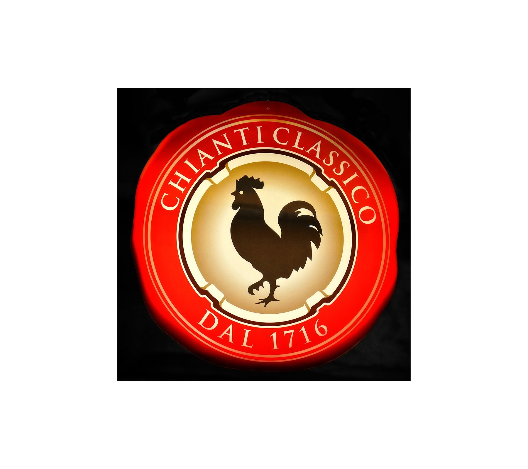 Chianti Sign Photo, Restaurant Art, Black Rooster, Tuscany, Italy - Etsy
