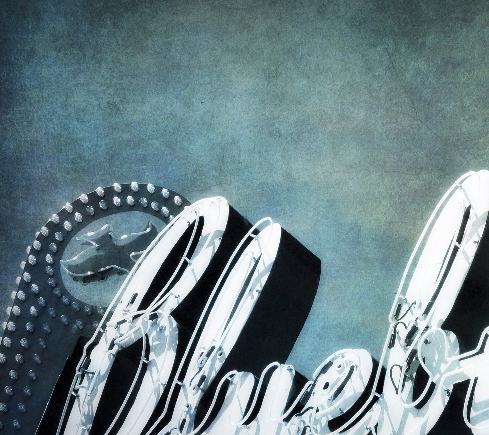 Mid-century Neon Photo, Bluebird Theater Sign, Denver Colfax - Etsy