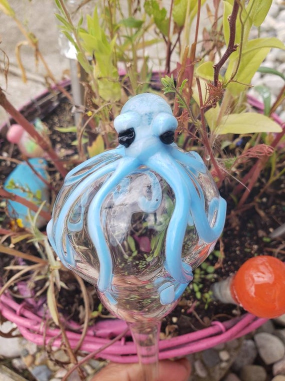 Glass Art Glass Sculptures & Figurines Art & Collectibles Octopus ...