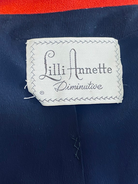 1940's "Lilli Annette" Skirt and Jacket Suit in Navy … - Gem