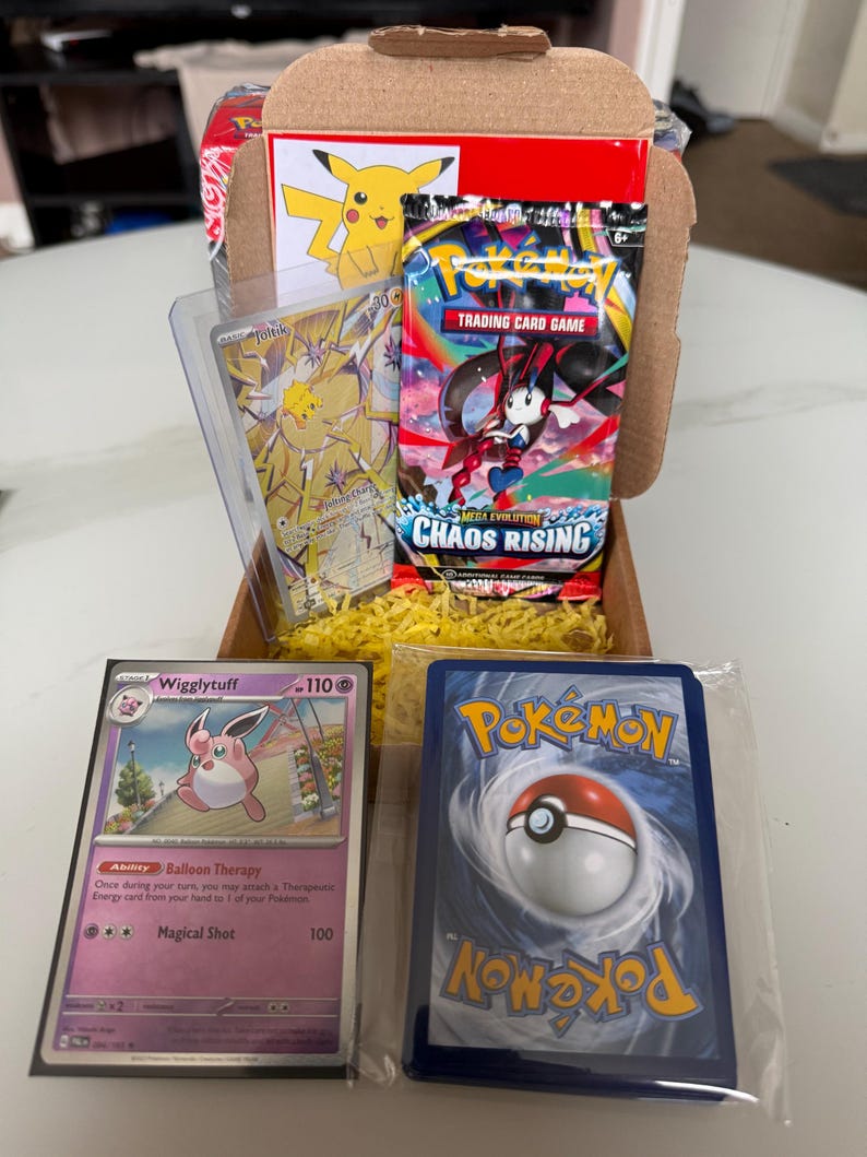 Pokemon Gift Bundle English Booster Pack and More - Etsy UK