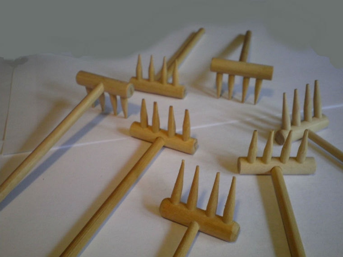 Dilligently Handcrafted Zen Garden Rakes - Etsy