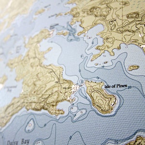 Lake Vermilion - Canvas Lake Map (standard Quality) - Etsy