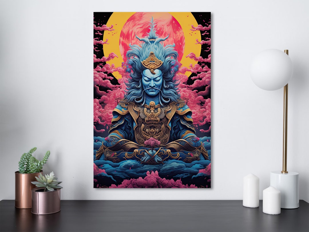 Samurai Surrealism Poster Collection Digital AI Art 300dpi - Etsy