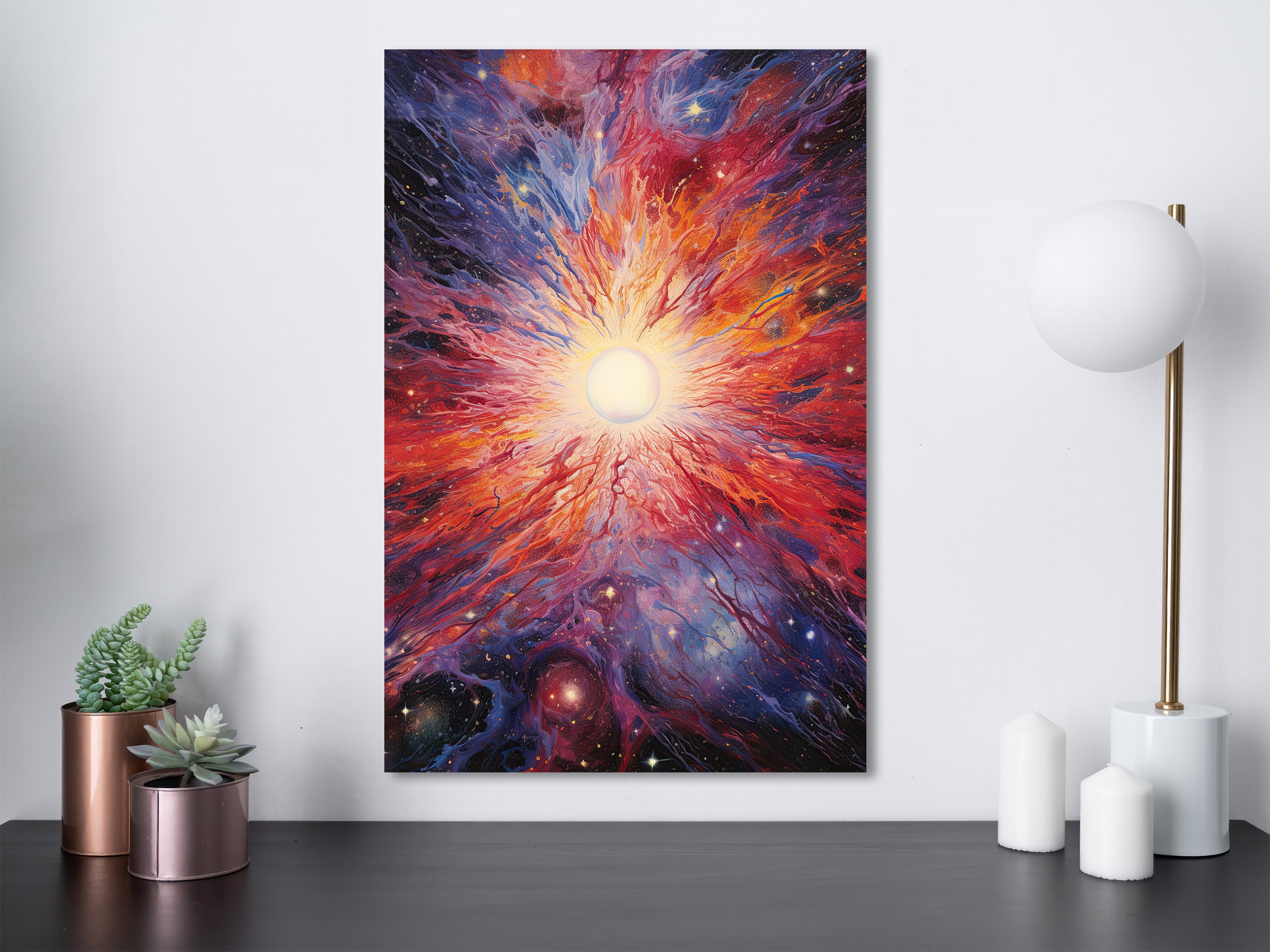 Supernova Star Drawing