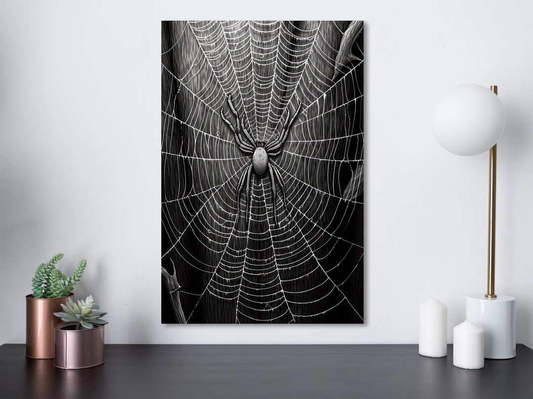 Digital Download Black and White Psychedelic Spider's - Etsy