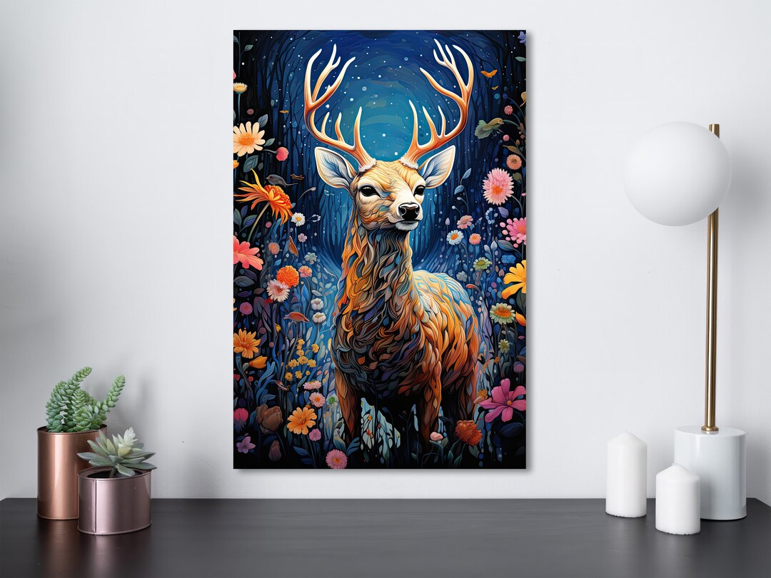 Psychedelic Animal Art Gallery Surreal and Trippy Designs - Etsy