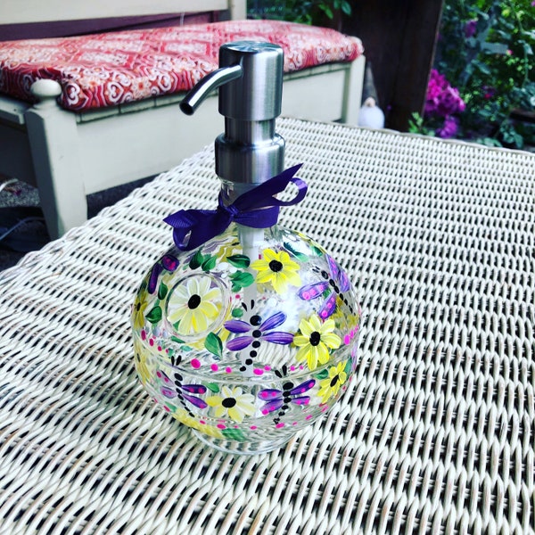 Dragonfly Soap Dispenser - Etsy