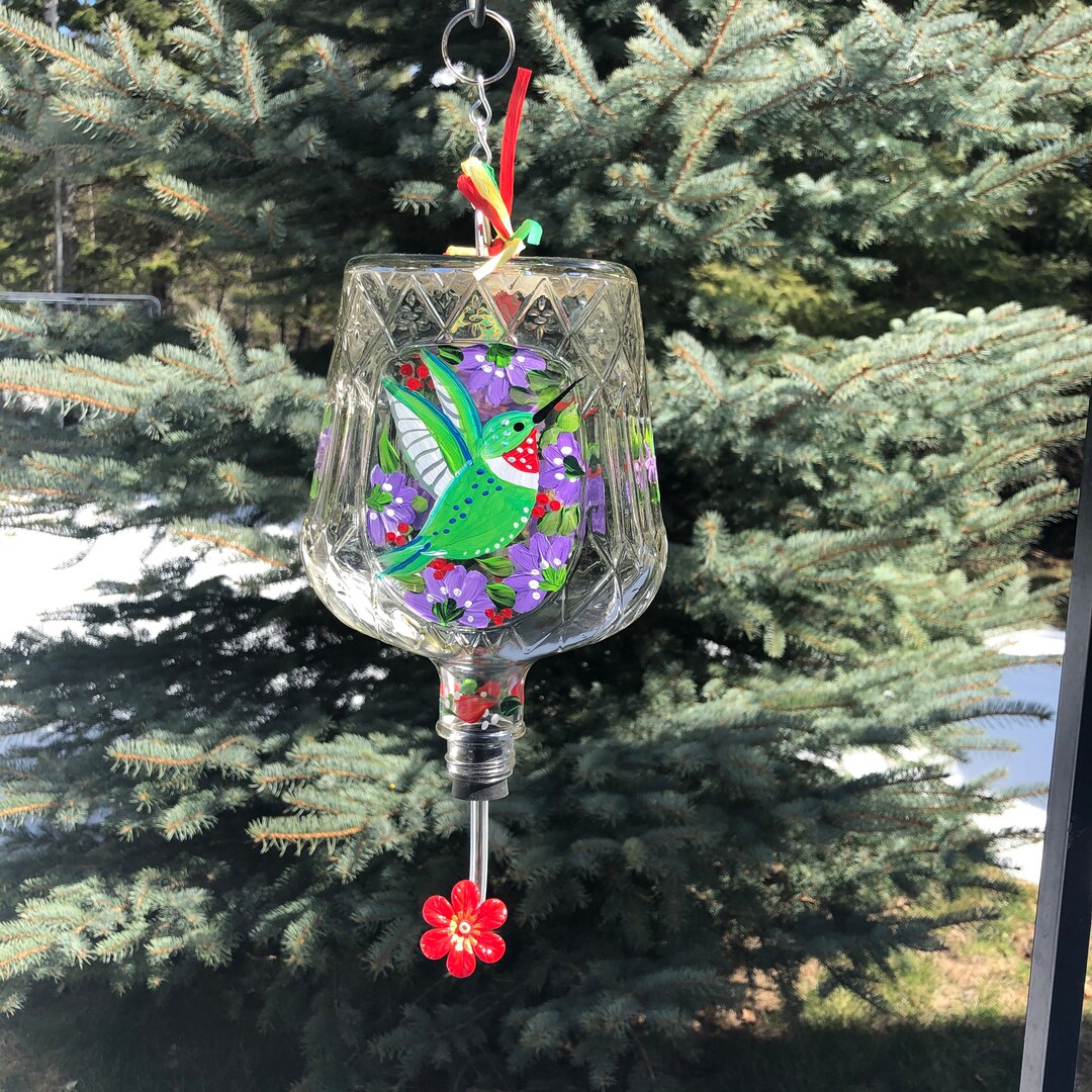 Sweet Hummingbird Crown Royal Hummingbird Feeder - Etsy