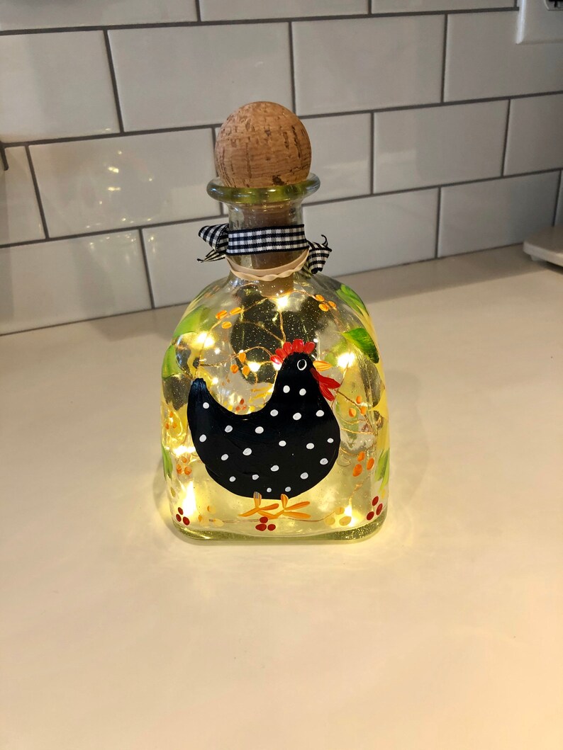 Bard Rock Chicken Patron Bottle Light - Etsy