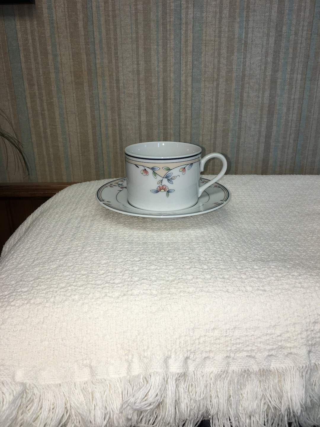 Vintage Princess House Heritage Blossom Cup and Saucer Set - Etsy