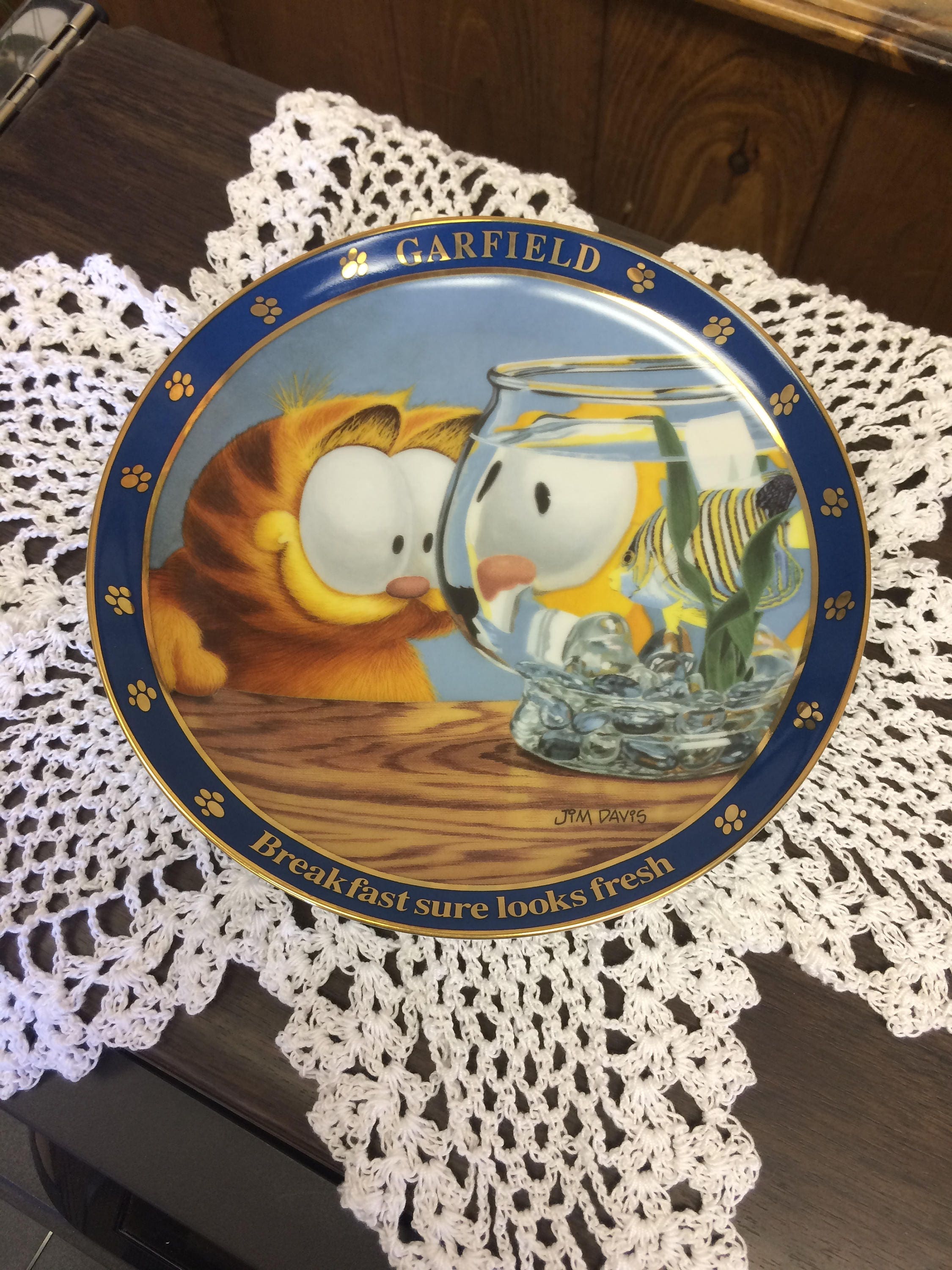 Vintage Garfield Breakfast Sure Looks Fresh Jim - Etsy.de