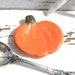 Pumpkin Spoon Rest Ring Dish Thanksgiving Autumn Pottery - Etsy