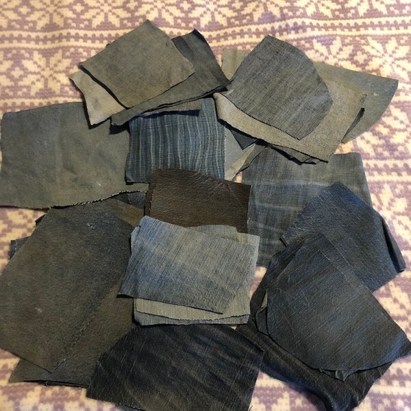Denim Scraps - Etsy