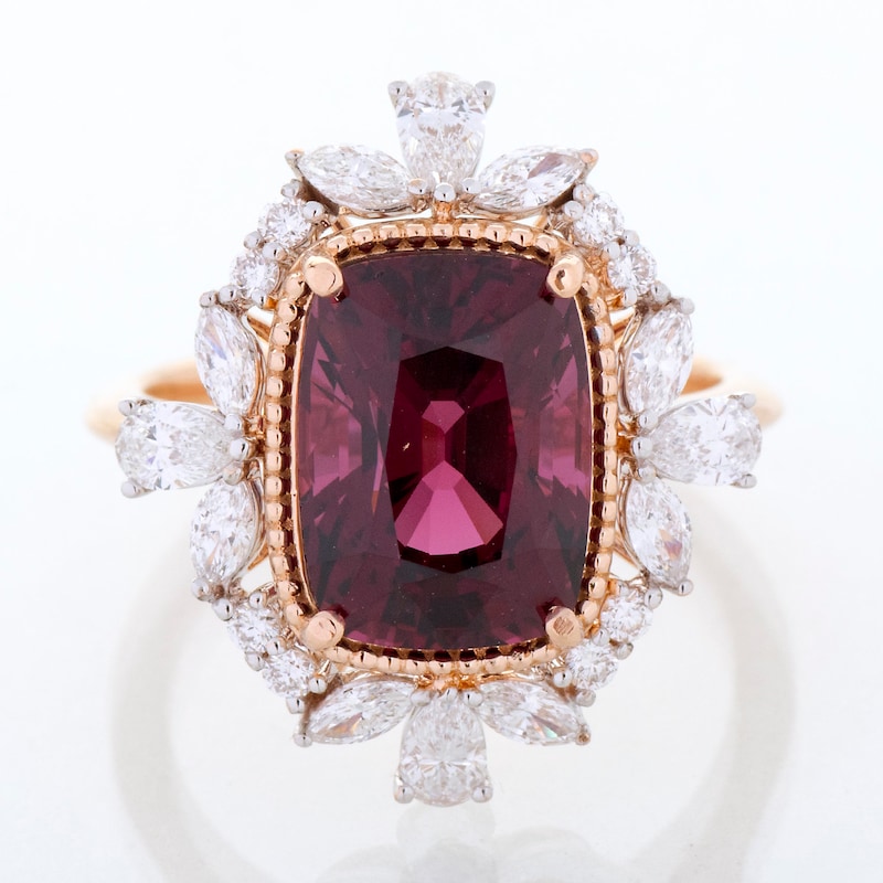 Burgundy Ring - Etsy