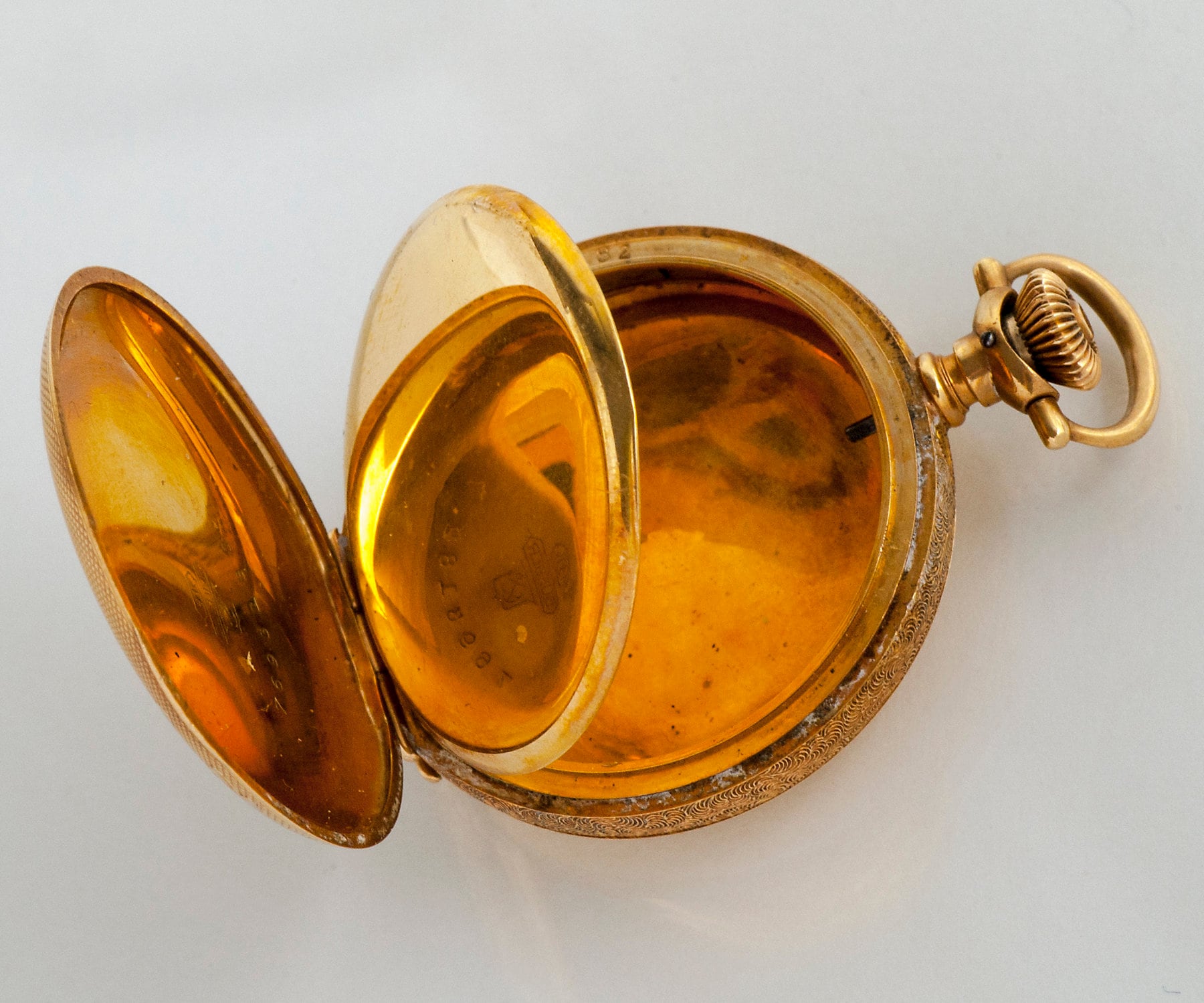 Antique Locket - Antique 14k Gold Engraved Pocket Watch Case Locket - Etsy