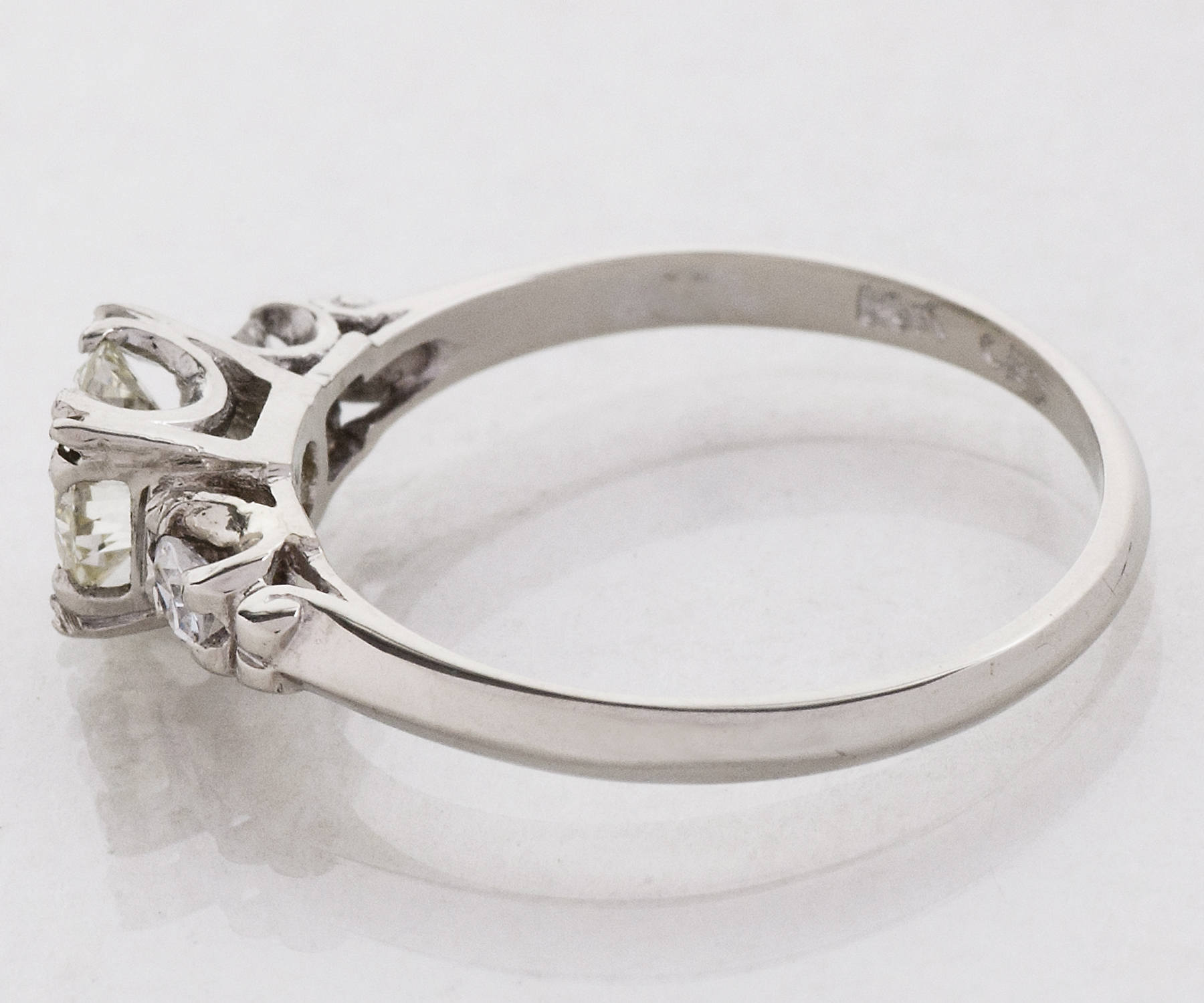 Vintage Engagement Ring Vintage 1940's Transitional Cut | Etsy