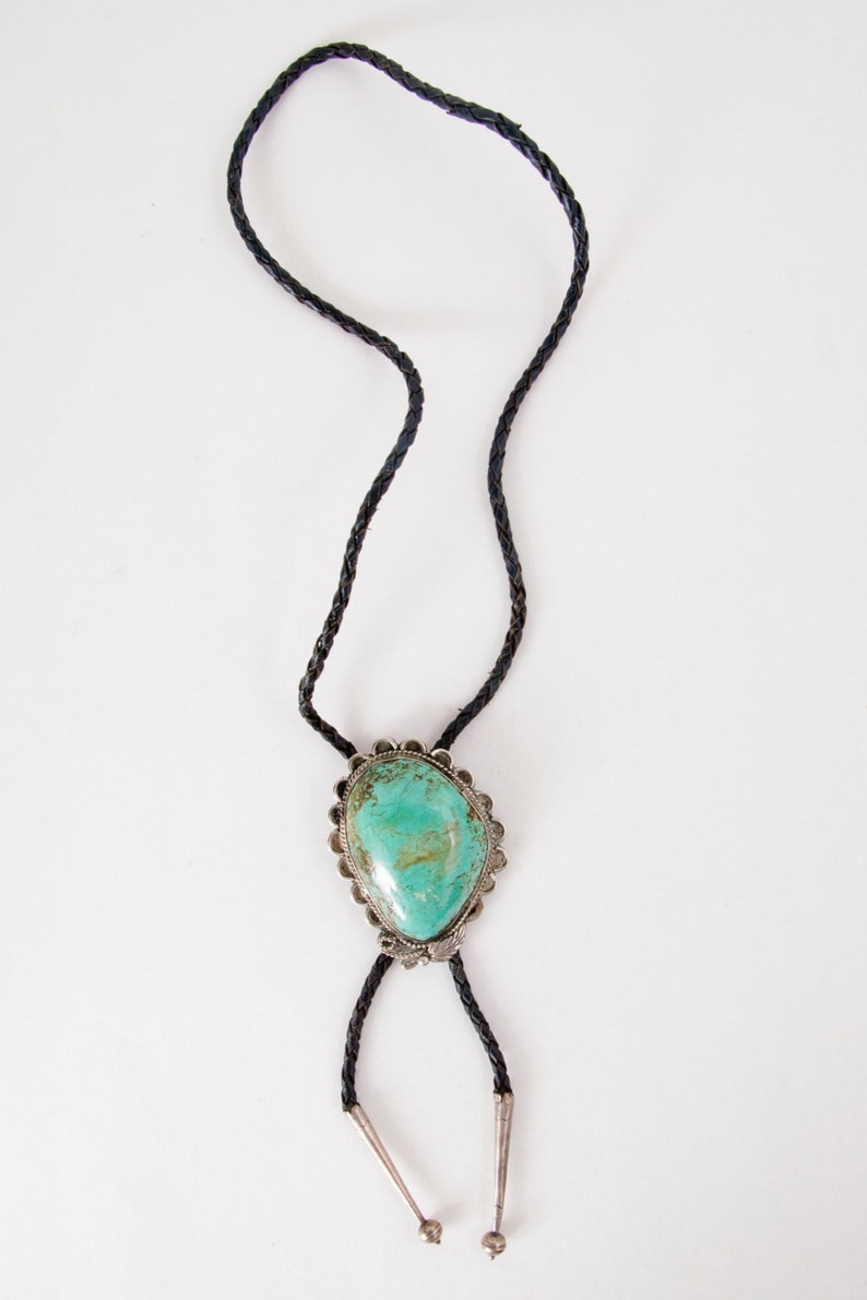 Vintage Bolo Tie Vintage Sterling Silver Men's Large | Etsy