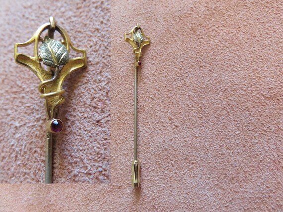 1890-1910 Victorian Era Stick Pins, Scarf Pins, Tie P… - Gem