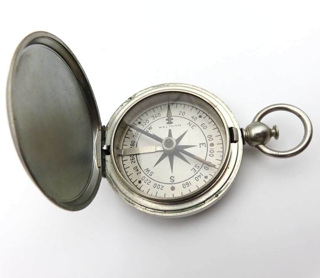 Waltham Pocket Compass WWII Era US Army, Clean, Works Great - Etsy