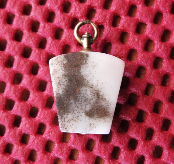 1920 Royal Arch Masonic Rite Keystone 10k Gold Colorf… - Gem