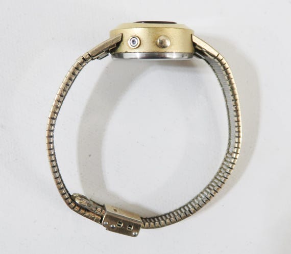 1970s Hamilton RED, LED Ladies Watch With Day and Dat… - Gem