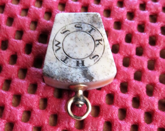 1920 Royal Arch Masonic Rite Keystone 10k Gold Colorf… - Gem