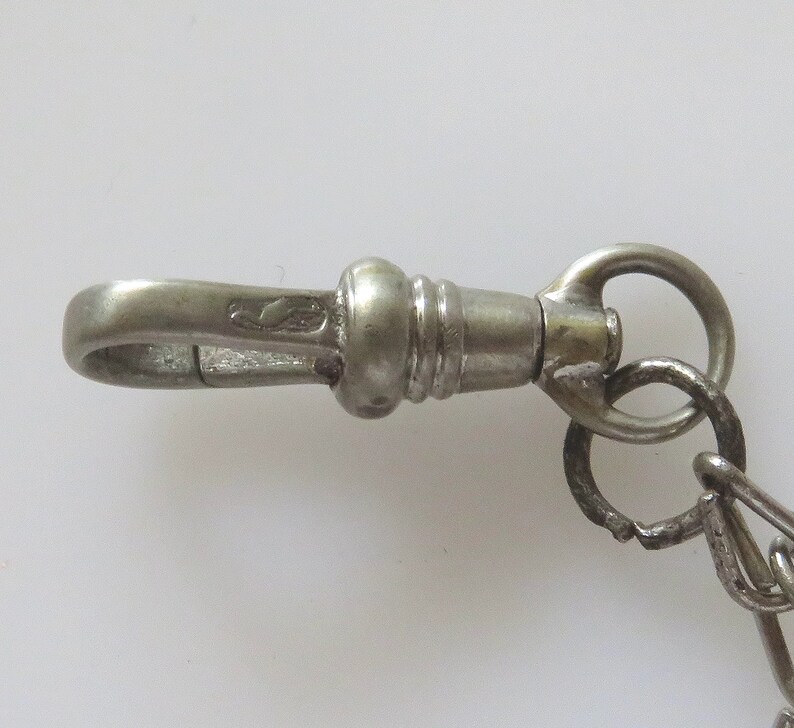 Antique Metal Flamingo Logo Hallmark Pocket Watch Chain 13.5 - Etsy