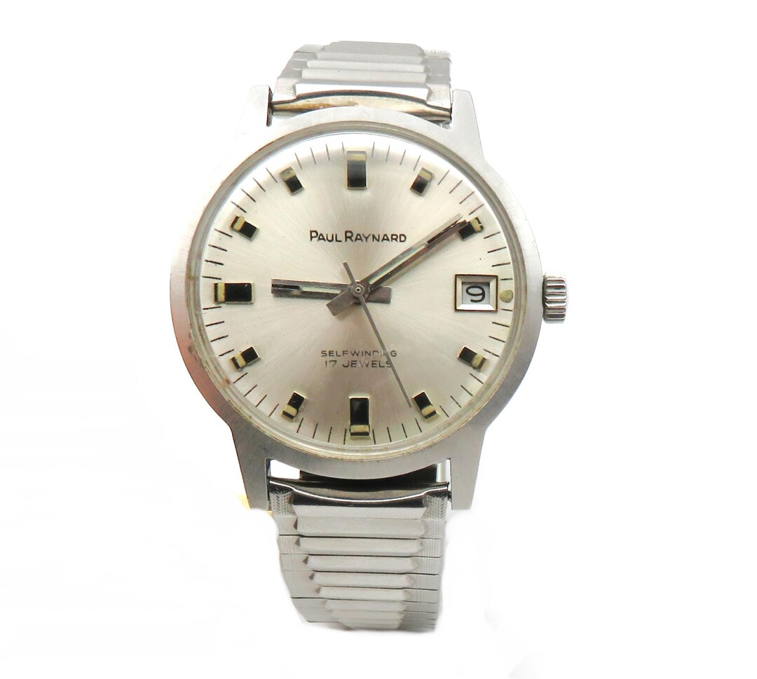 1970s Paul Raynard German Men's Extra Clean Selfwinding Wrist Watch ...