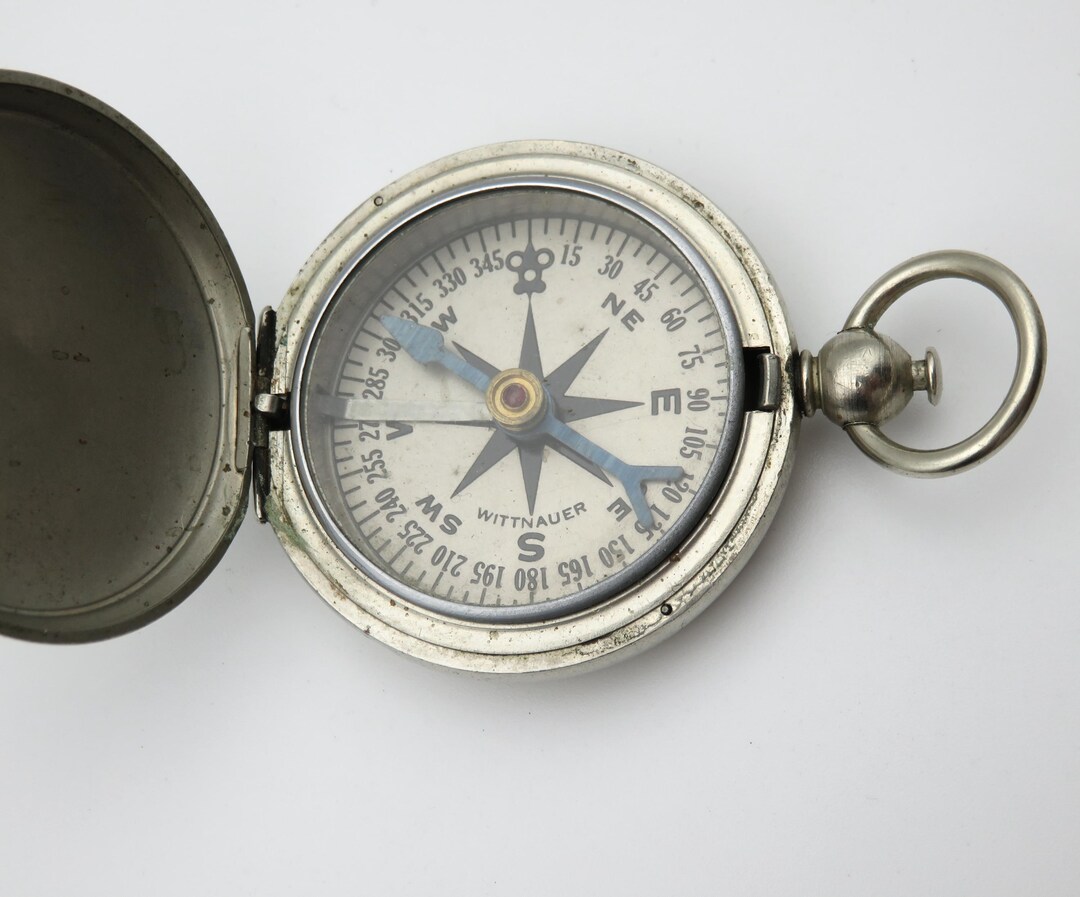 Wittnauer Pocket Compass WWII Era US Army, Clean, Works Normal - Etsy