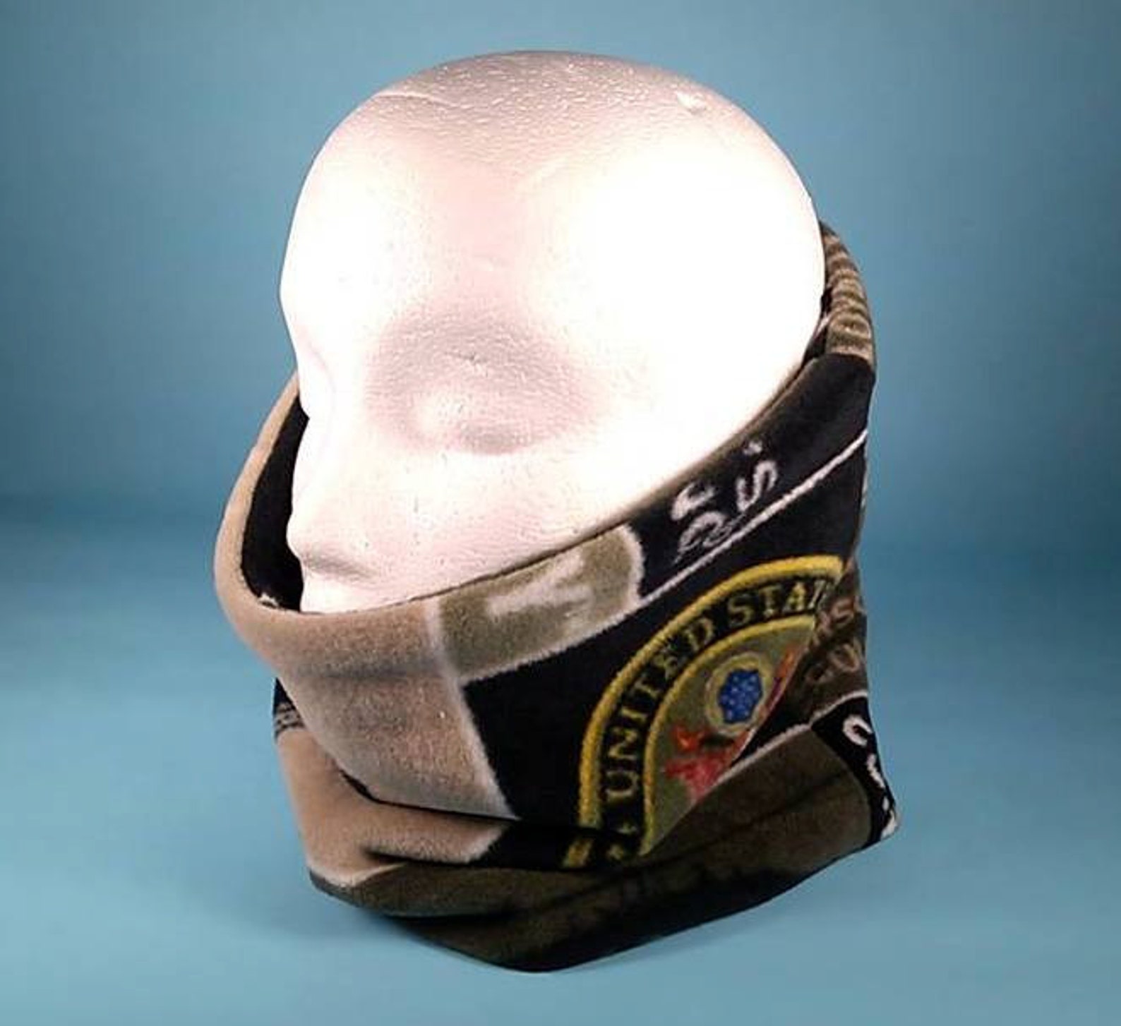 US Army Insignia Ski Gator Soft Warm Extra Tall Fleece Neck | Etsy