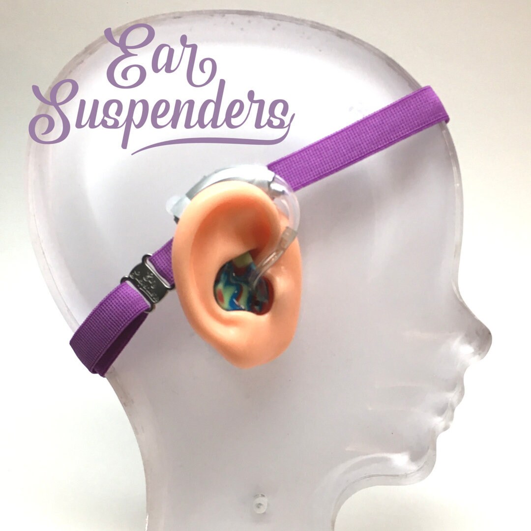 Ear Suspenders Hearing Aid Headband With Adjustable Head Sizing ...