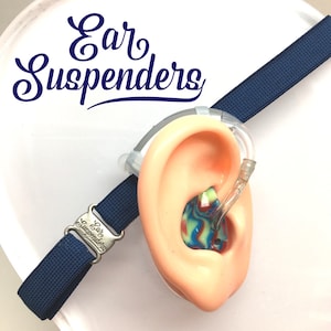 Ear Suspenders Hearing Aid Headband With Adjustable Head Sizing ...