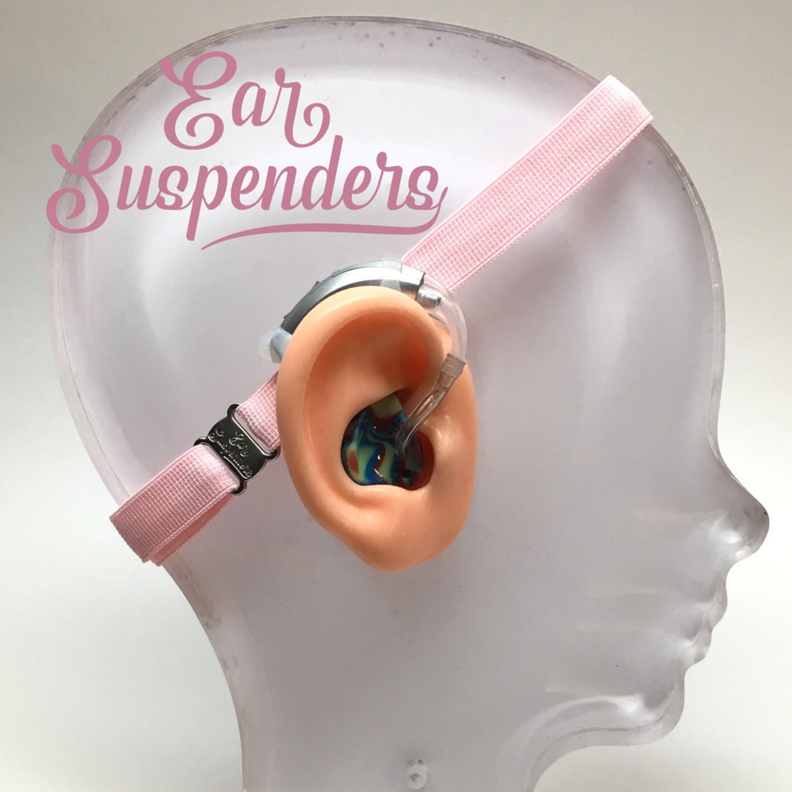 Ear Suspenders Hearing Aid Headband With Adjustable Head Sizing ...