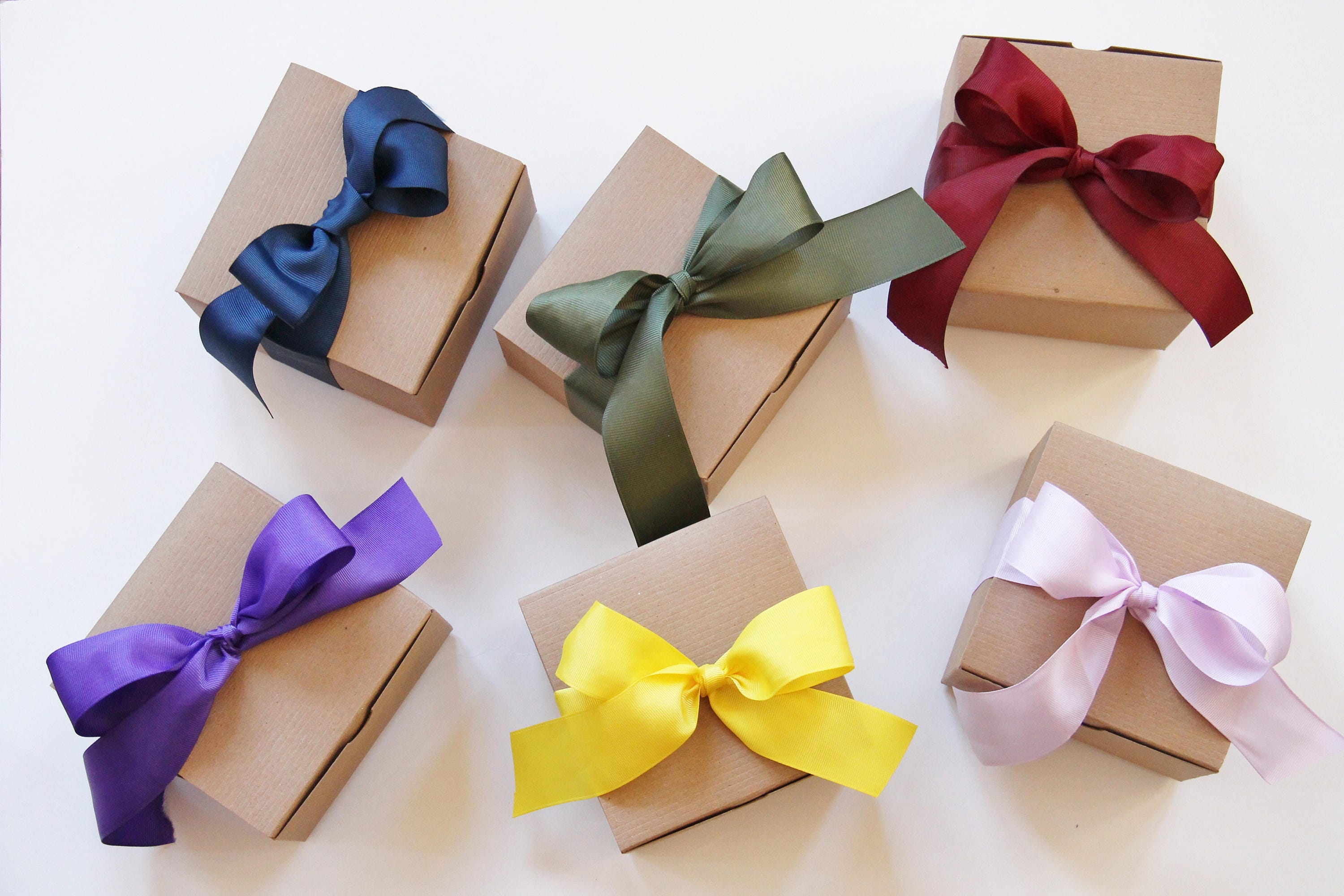 Gift Wrapping Color Ribbon Weddings Bridal Showers Party | Etsy