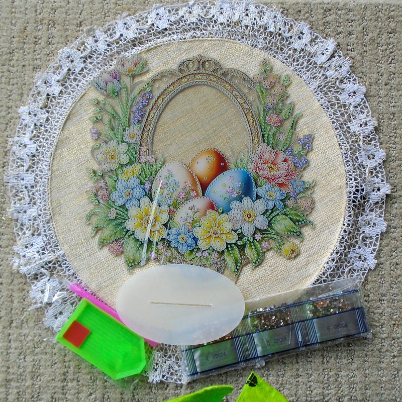 Diamond Art Easter - Etsy